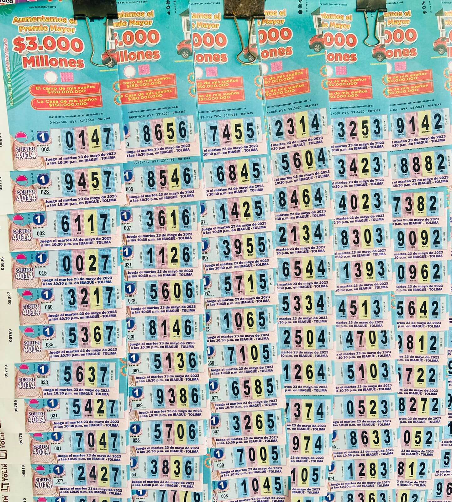 Lotería del Tolima logró un incremento superior al 300 por ciento en ... Lotería del Tolima logró un incremento superior al 300 por ciento en ...